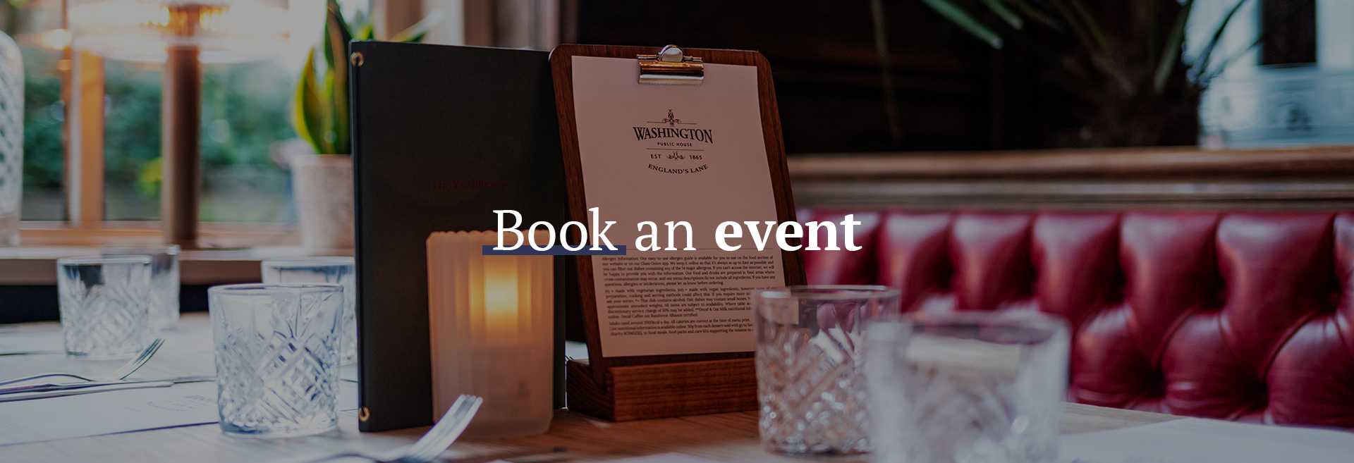 Event Booking for Groups at The Washington London